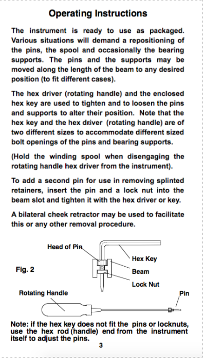 Sure Dental | Higa Bridge Remover Manual